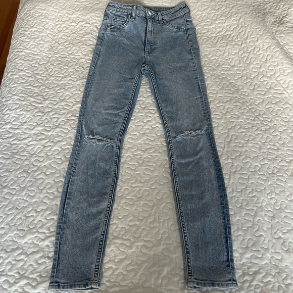 H&M | Jeans | Hm Ripped Jeans | Poshmark